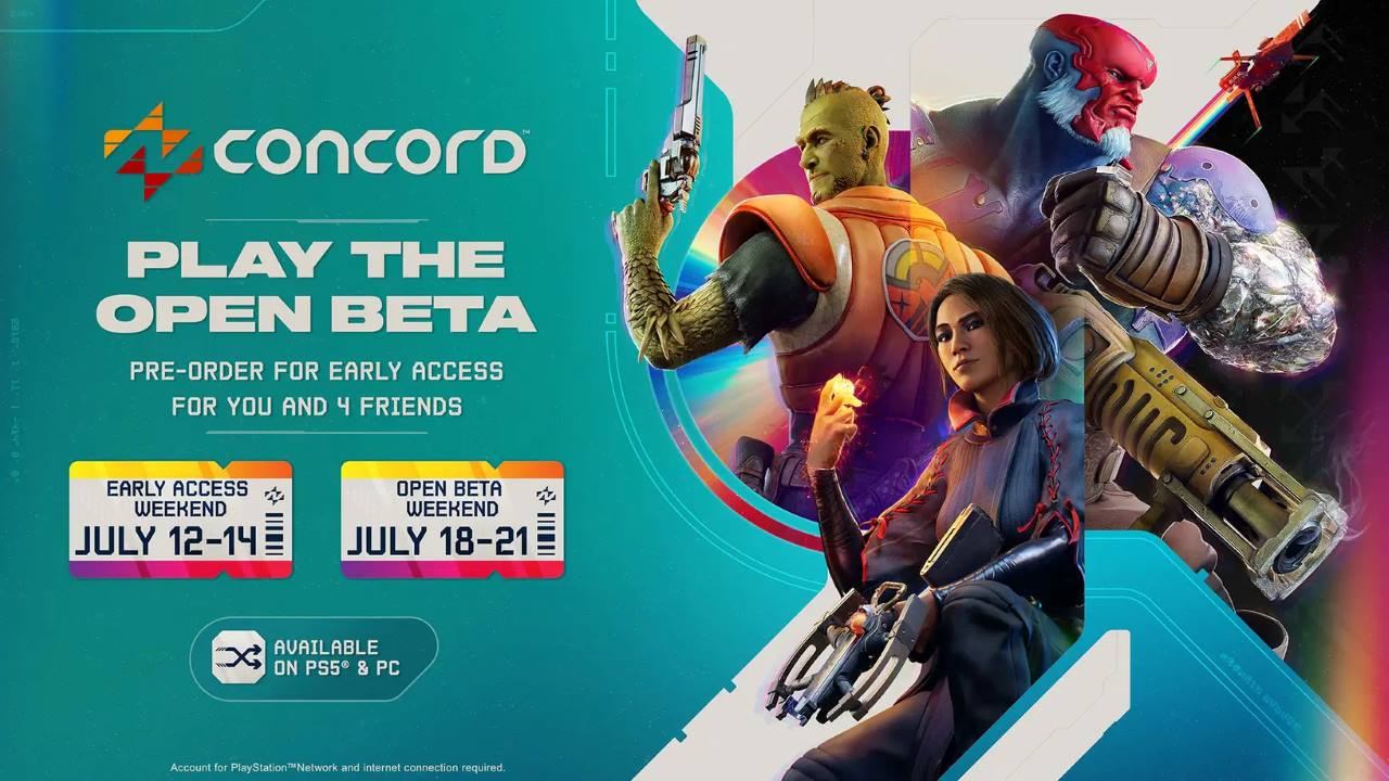 Hero-shooter Game 'Concord' Getting Early Access and Open Beta Weekend ...