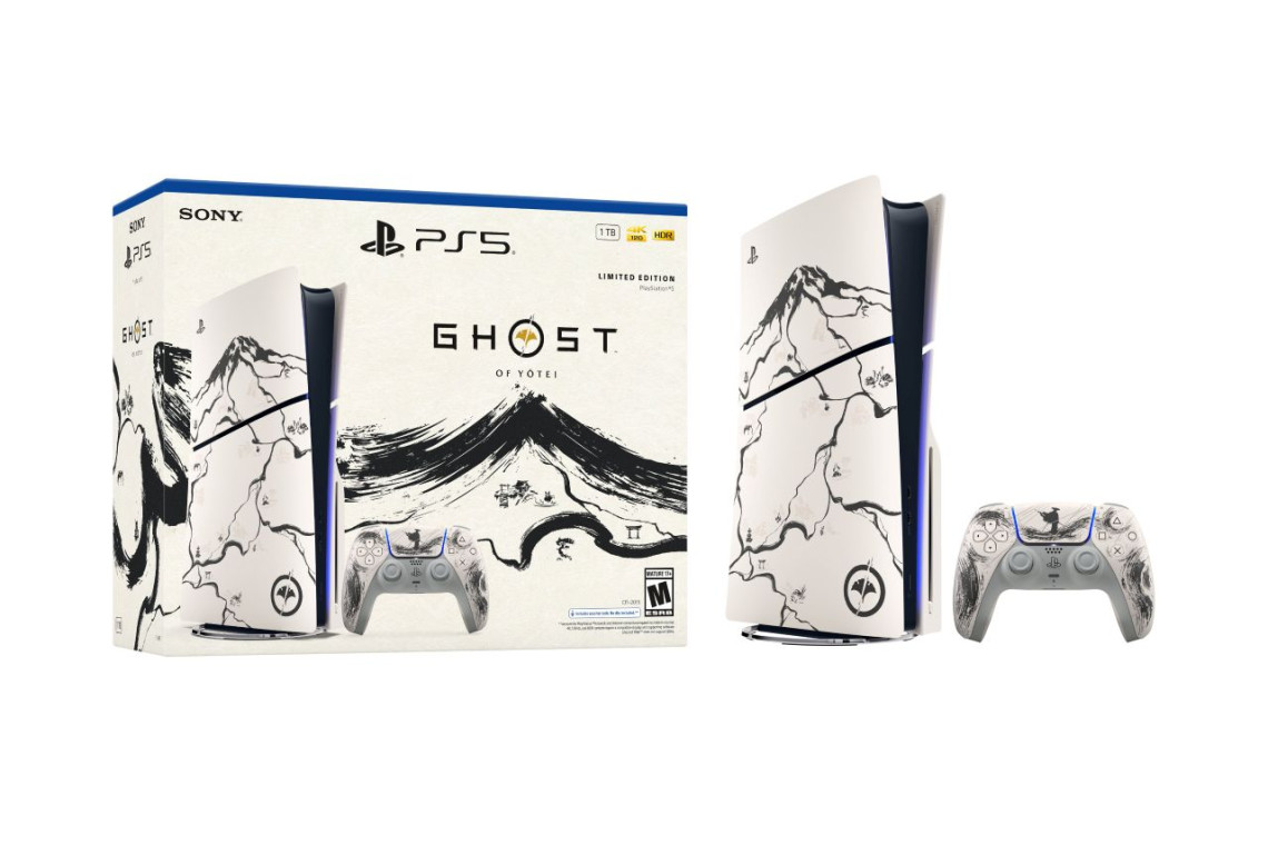 Ghost of Yotei PS5 Covers and DualSense Revealed - One More Game