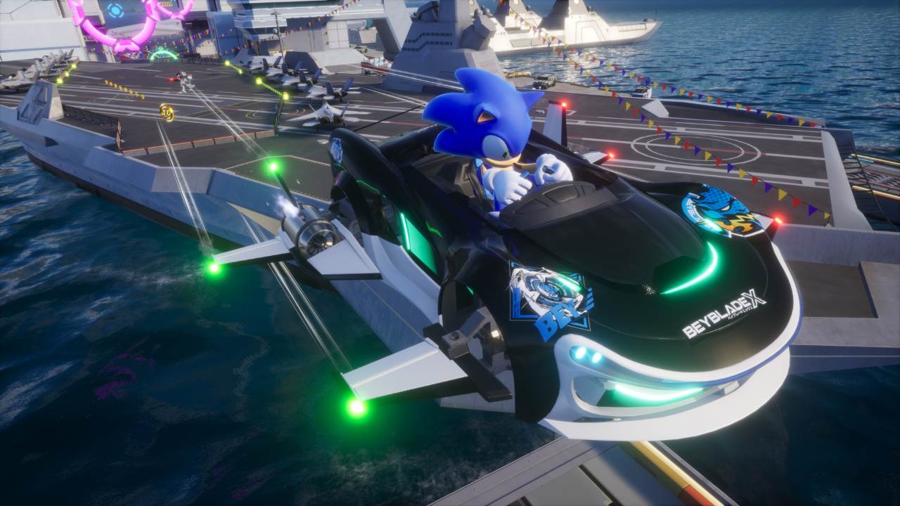 Sonic Racing: CrossWorlds is Getting a Special Collab With Beyblade X ...